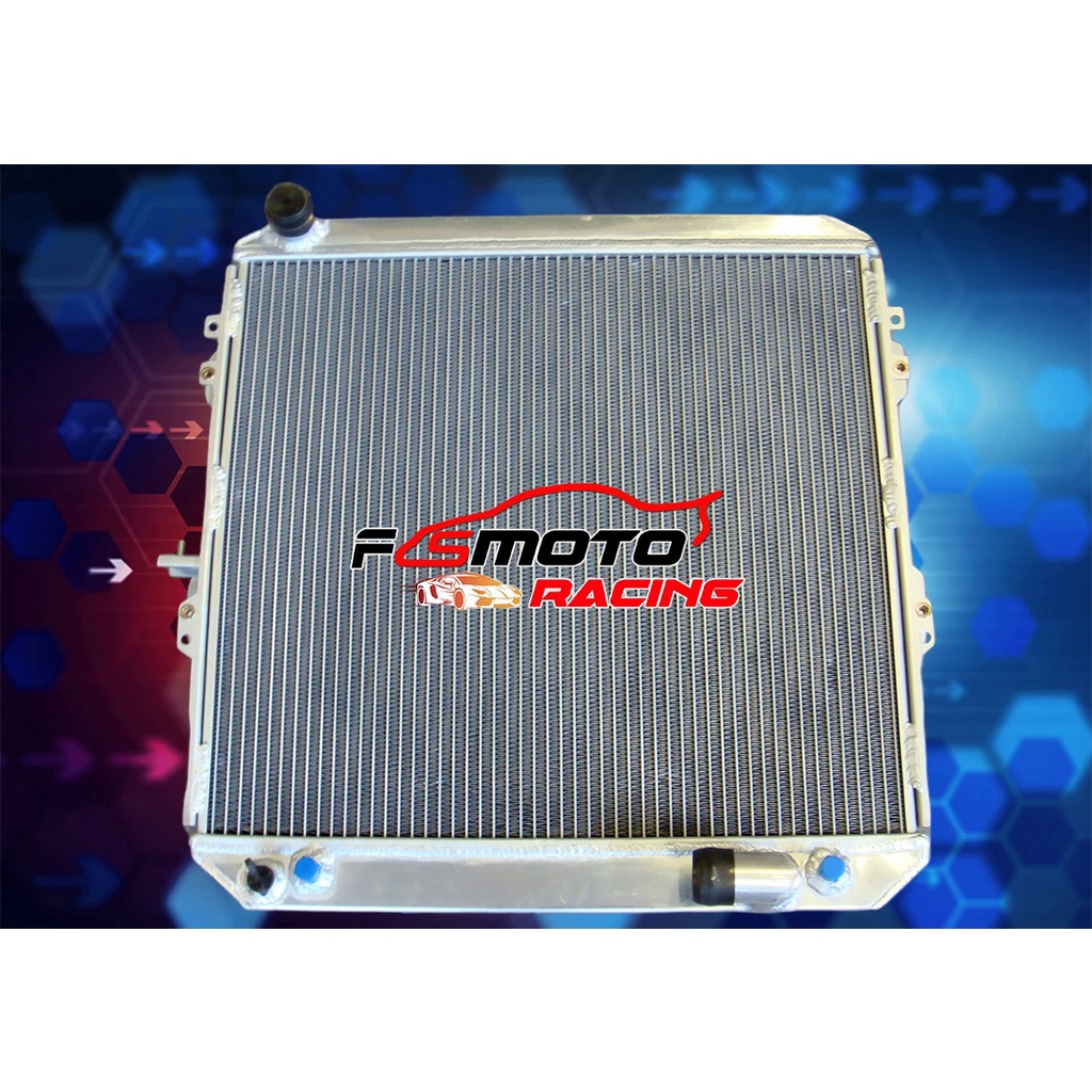 2 ROW 50MM Aluminum Racing Radiator For Toyota Surf HILUX 2.4/2.0 LN130 ...