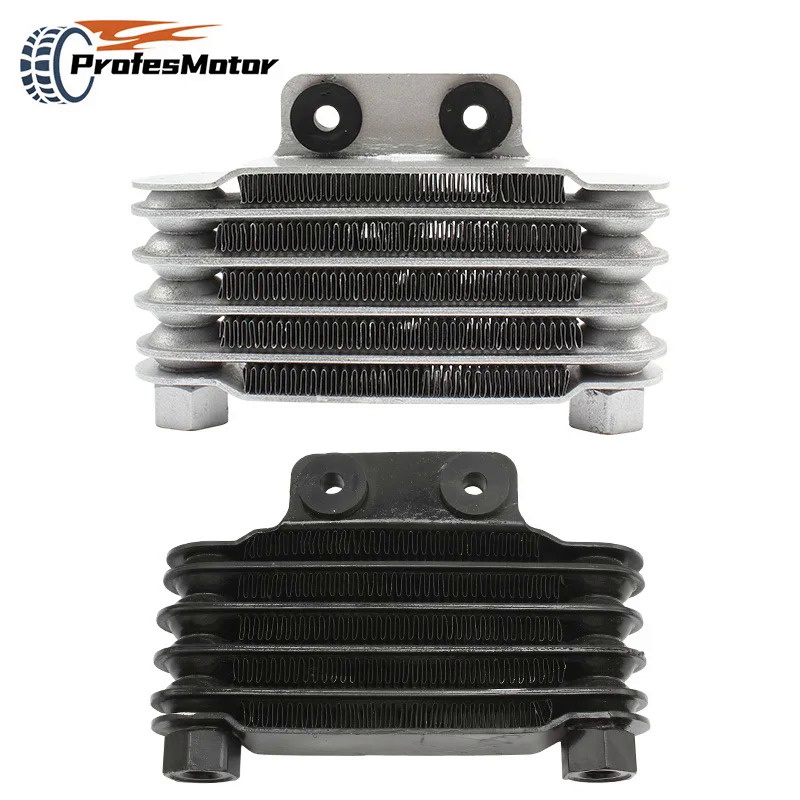 Motorcycle Universal Engine Oil Cooler 158mm Cooling Radiator for 100cc ...