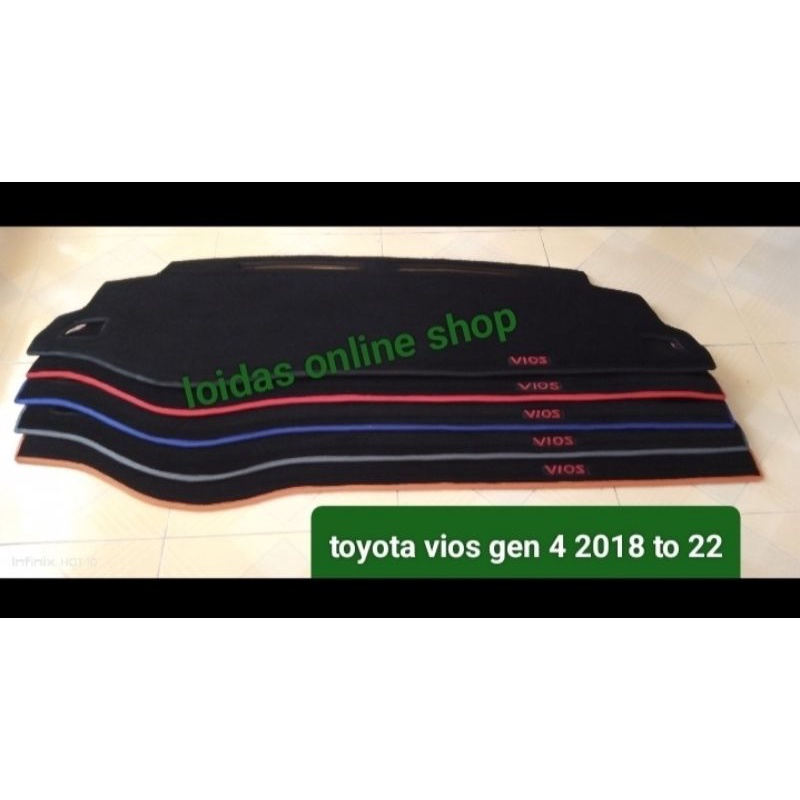 dashboard cover for toyota vios gen 4/2018 to 22 | Shopee Philippines