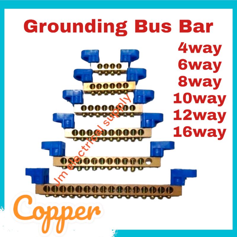 COPPER - GROUNDING BUS BAR | Shopee Philippines