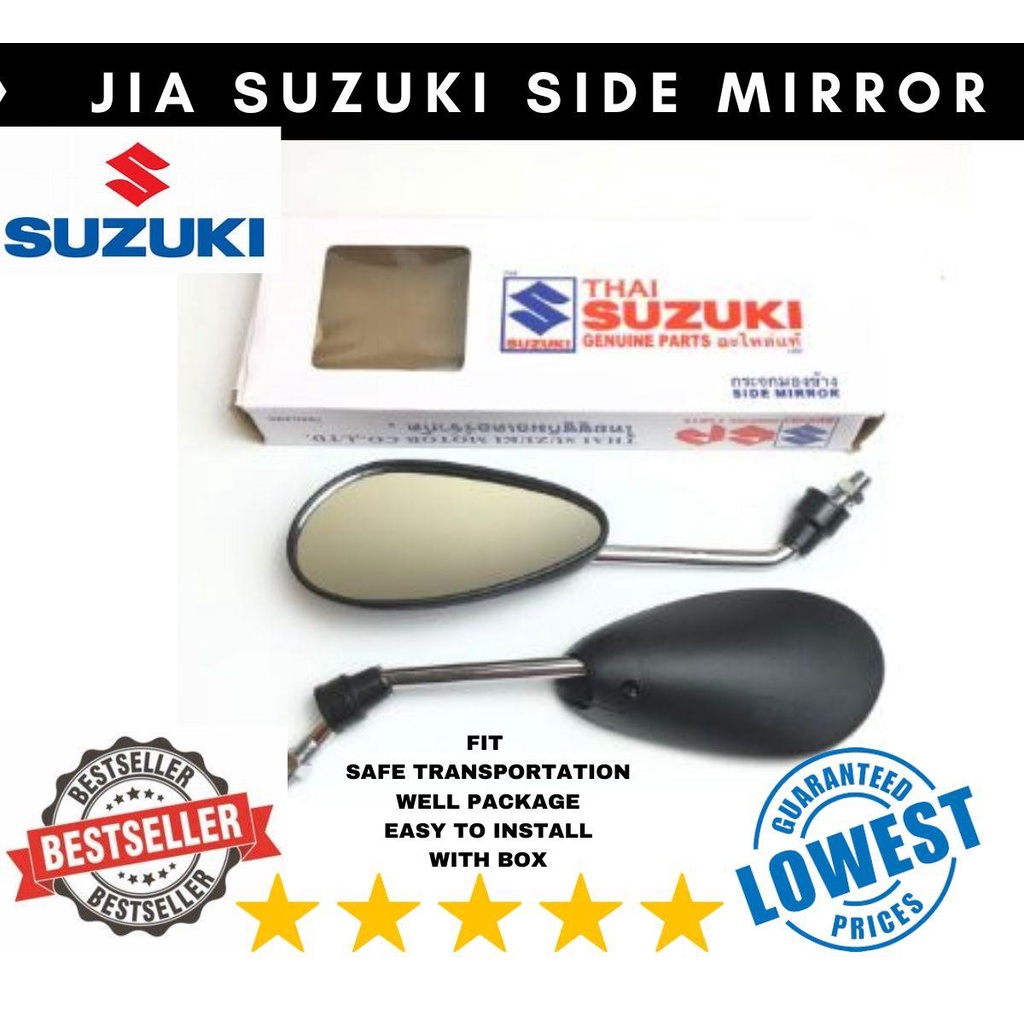 JIA SUZUKI raider j crossover SIDE MIRROR FOR SUZUKI MOTORCYCLE HEAVY ...