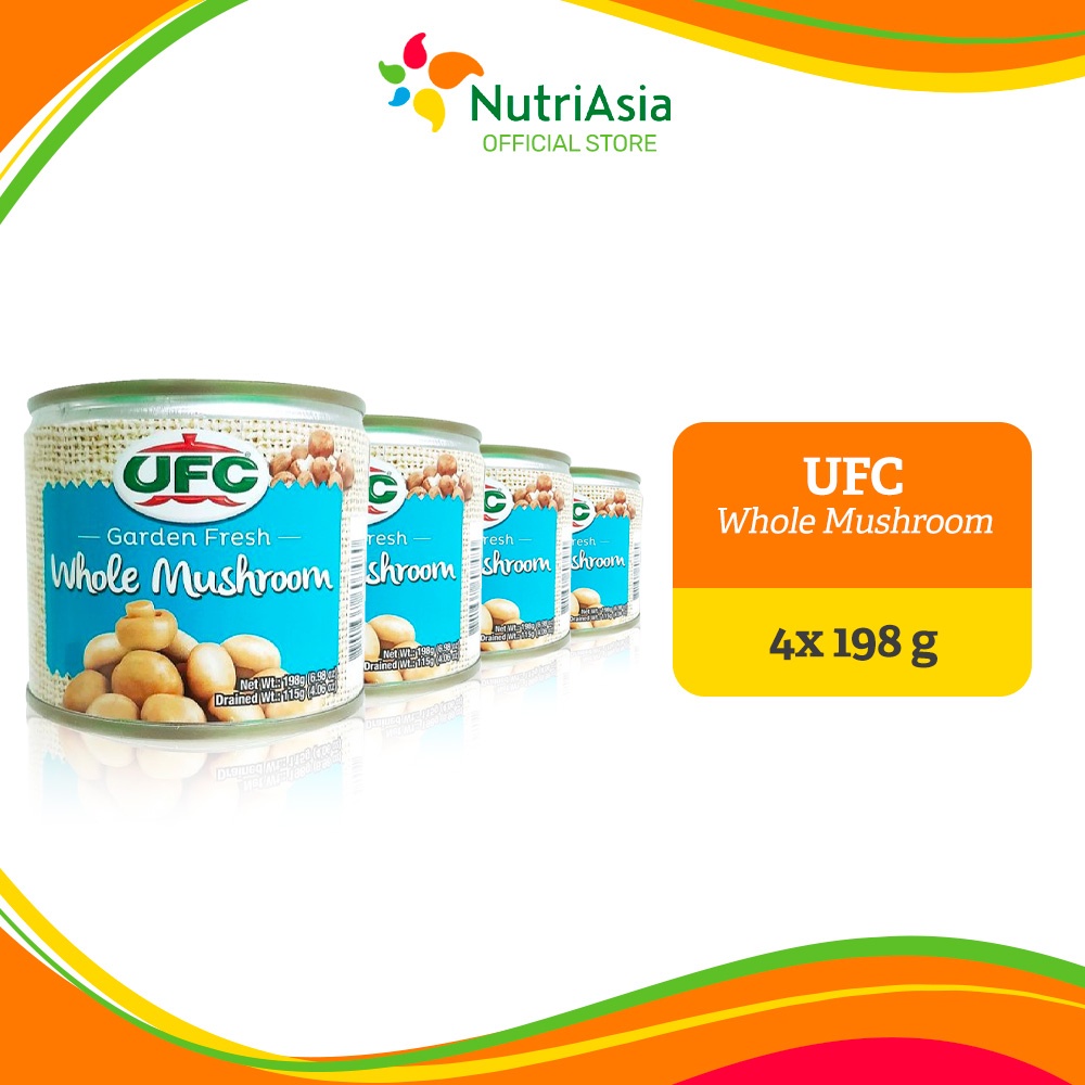 UFC Whole Mushrooms 198g Bundle of 4 | Shopee Philippines
