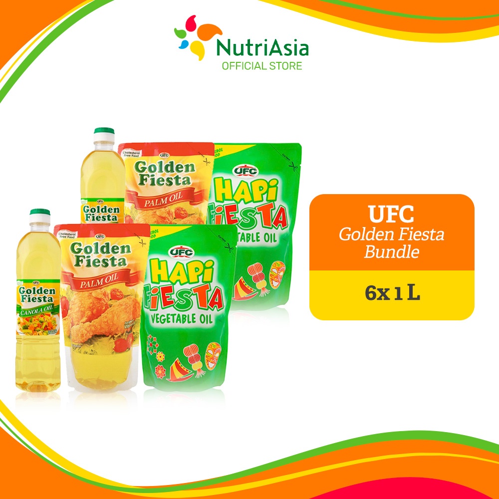UFC Golden Fiesta Oil Bundle (6x1l) | Shopee Philippines
