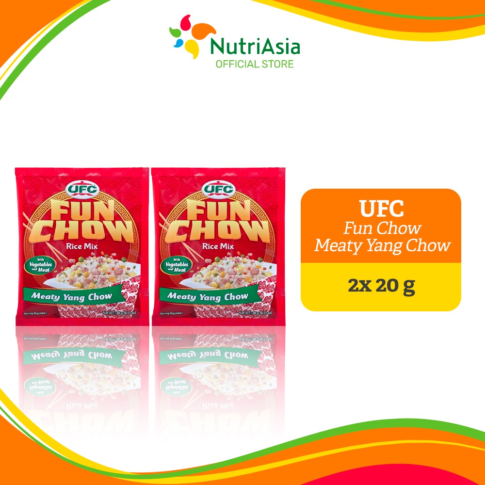 UFC Fun Chow Rice Mix Meaty Yang Chow Set of 2 | Shopee Philippines