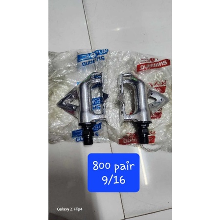 shimano pedal 2pc 9/16 model PD A550 850 pesos pair | Shopee Philippines