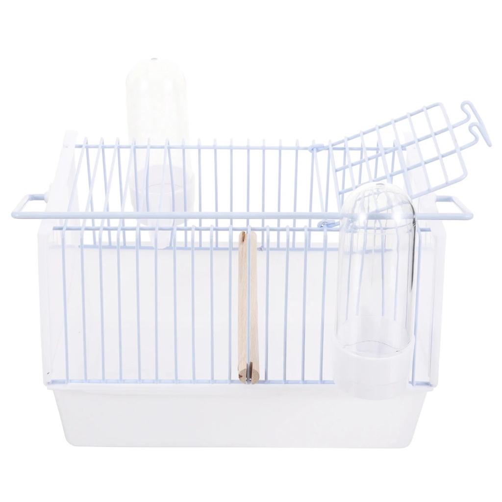 1 Set of Bird Carrier Travel Cage with Handle Small Pet Carrier Cage ...