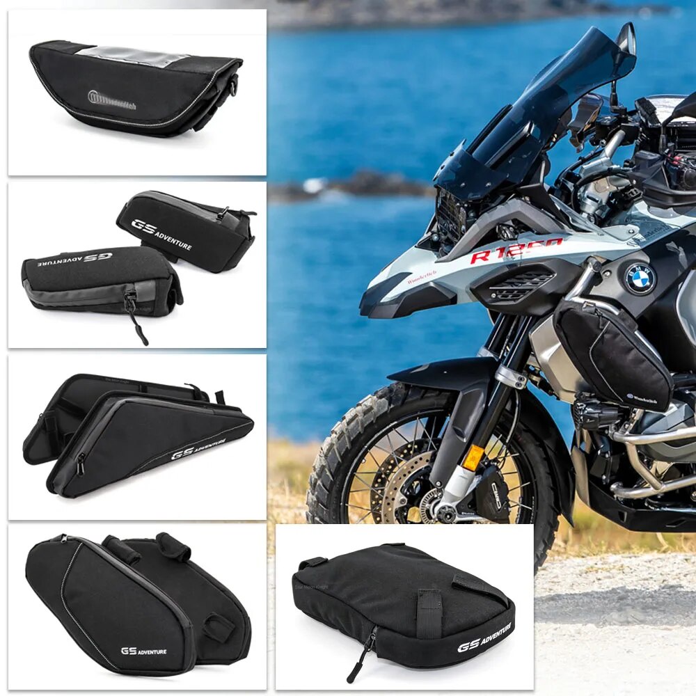 Motorcycle Repair Tool Placement Bag Bumper Frame Triple-cornered ...
