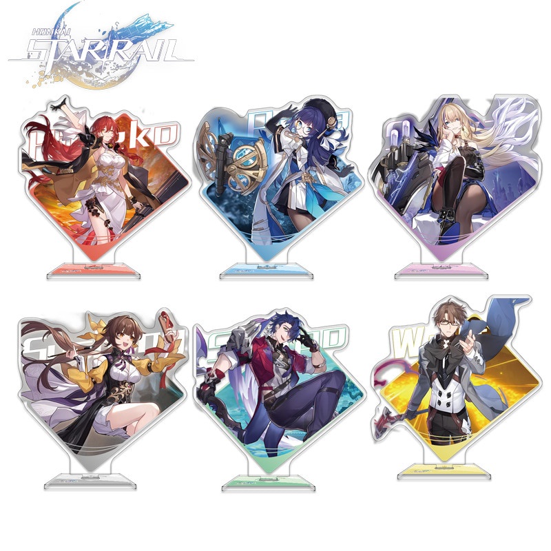 Honkai: Star Rail Figure Stand Model Plate Character Tachie Jingyuan ...