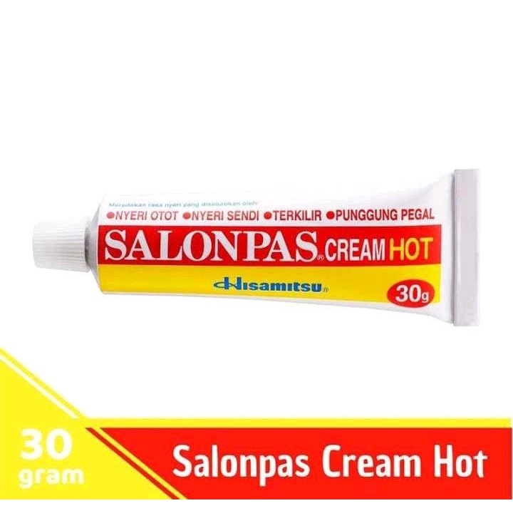 SALONPAS CREAM / SALONPAS CREAM HOT / SALONPAS GEL 30G/ 15G (3PCS) FROM ...