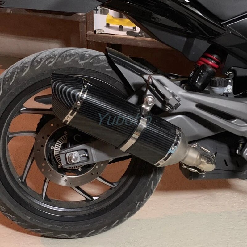 Universal Modify Motorcycle Exhaust Pipe Tmax 530 T max 500 Nmax 155 ...