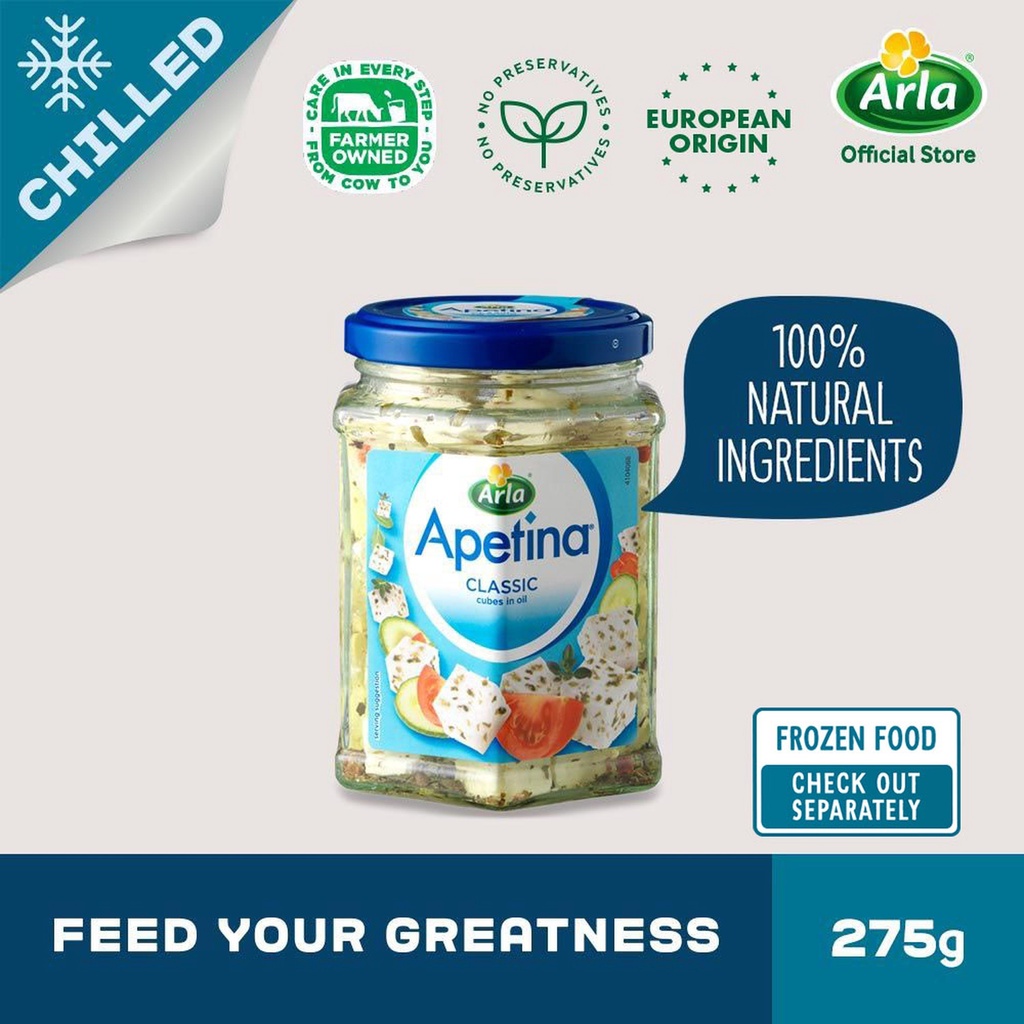 Arla Apetina White Cheese in Oil 275g | Shopee Philippines
