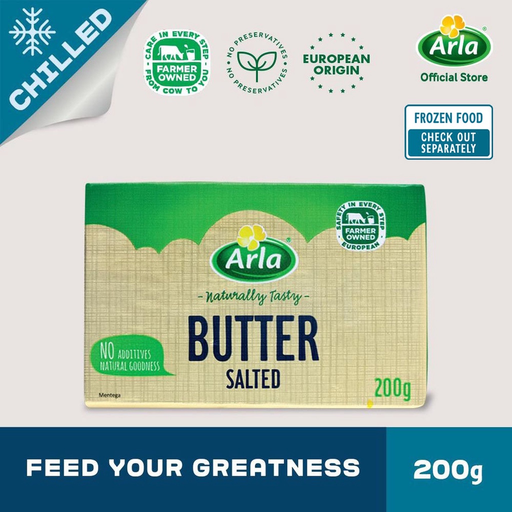 Arla Butter Salted 200g | Shopee Philippines