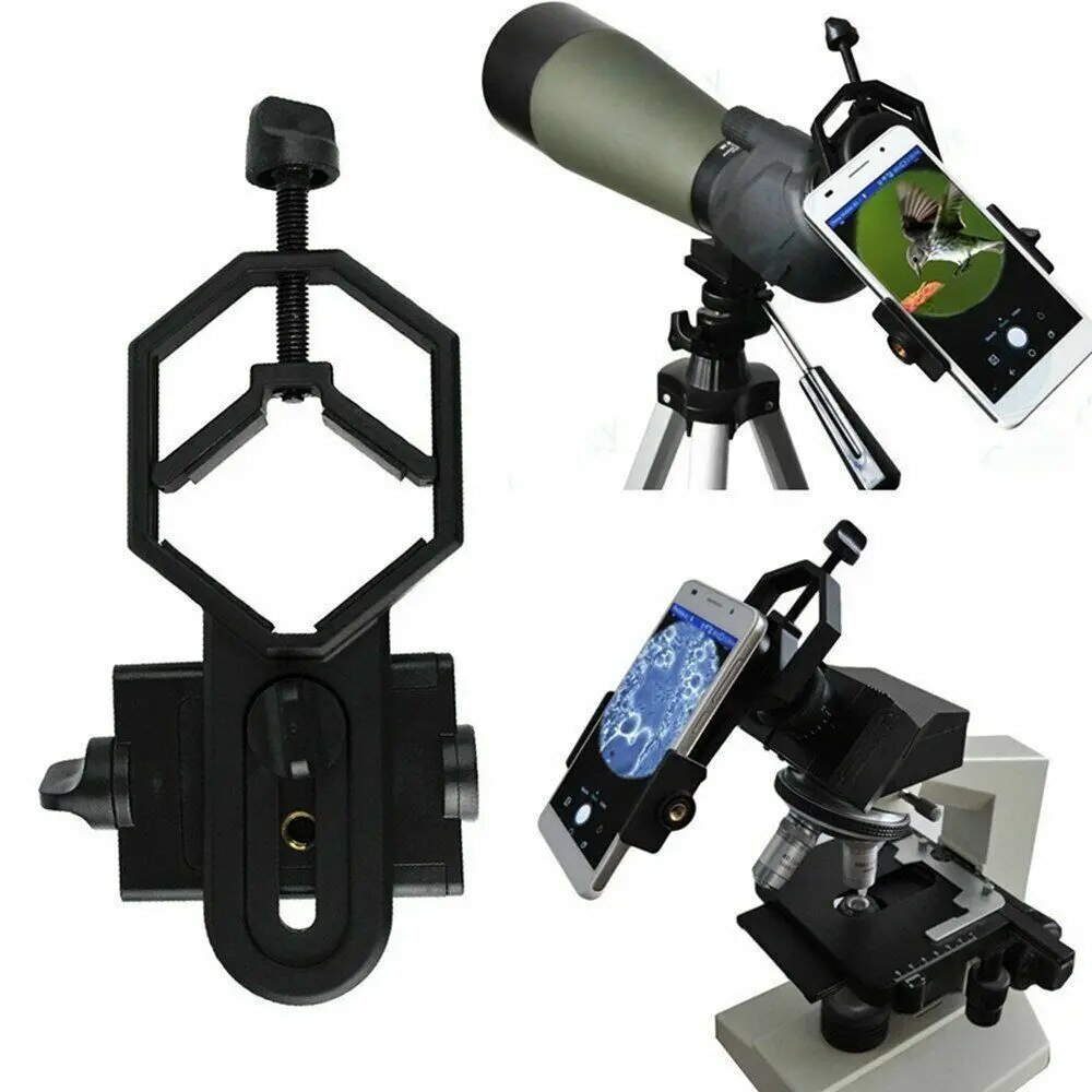 Universal Cell Phone Adapter Clip Mount Binocular Monocular Spotting ...