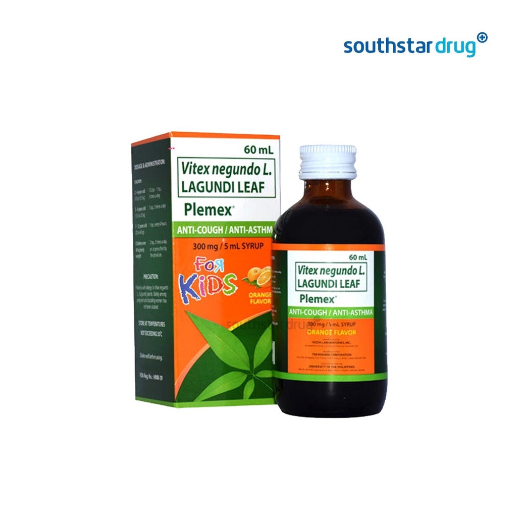 Plemex For Kids Syr Oran 300Mg 60ML | Shopee Philippines