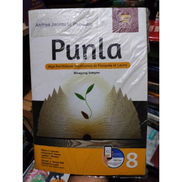 Punla, Mga Panitikang Pambansa at Florante at Laura 8 by Geurrero ...
