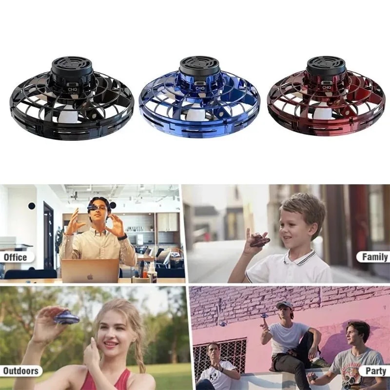Original Mini UFO Boomerang Flying Spinner Ball Magic Drone Hand Fidget ...