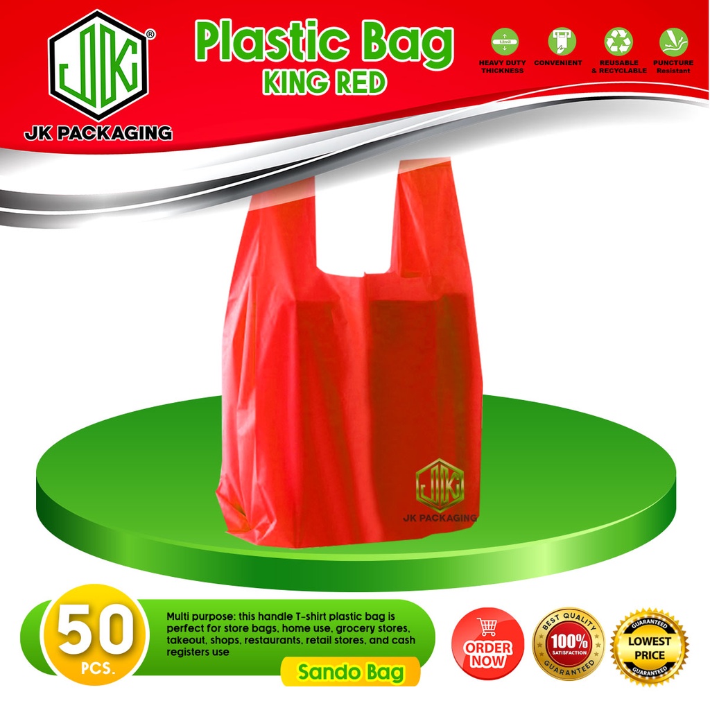 Plastic Sando Bag ( Assorted Color ) [ 45 PCS. per pack ] | Shopee ...