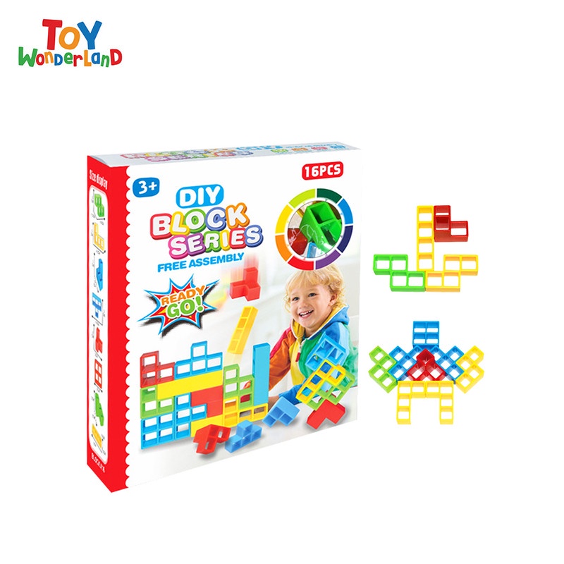 Toy Wonderland DIY Block / Assembly Toy Series, Toys for Kids | Shopee ...