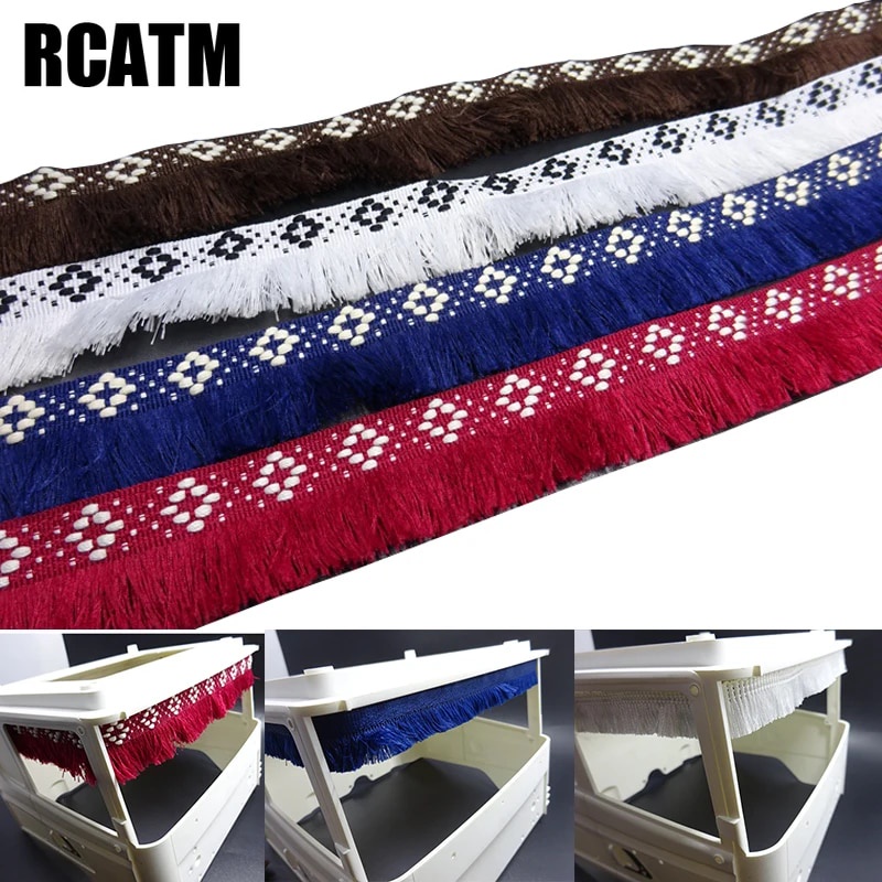Model RC Car Interior Curtain Sun Shade Decoration For 1/14 Tamiya RC ...