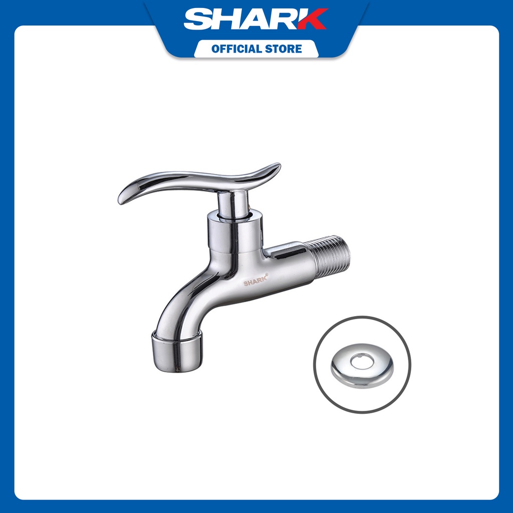 SHARK SF 2307 Chrome Faucet Plain Bibb | Shopee Philippines