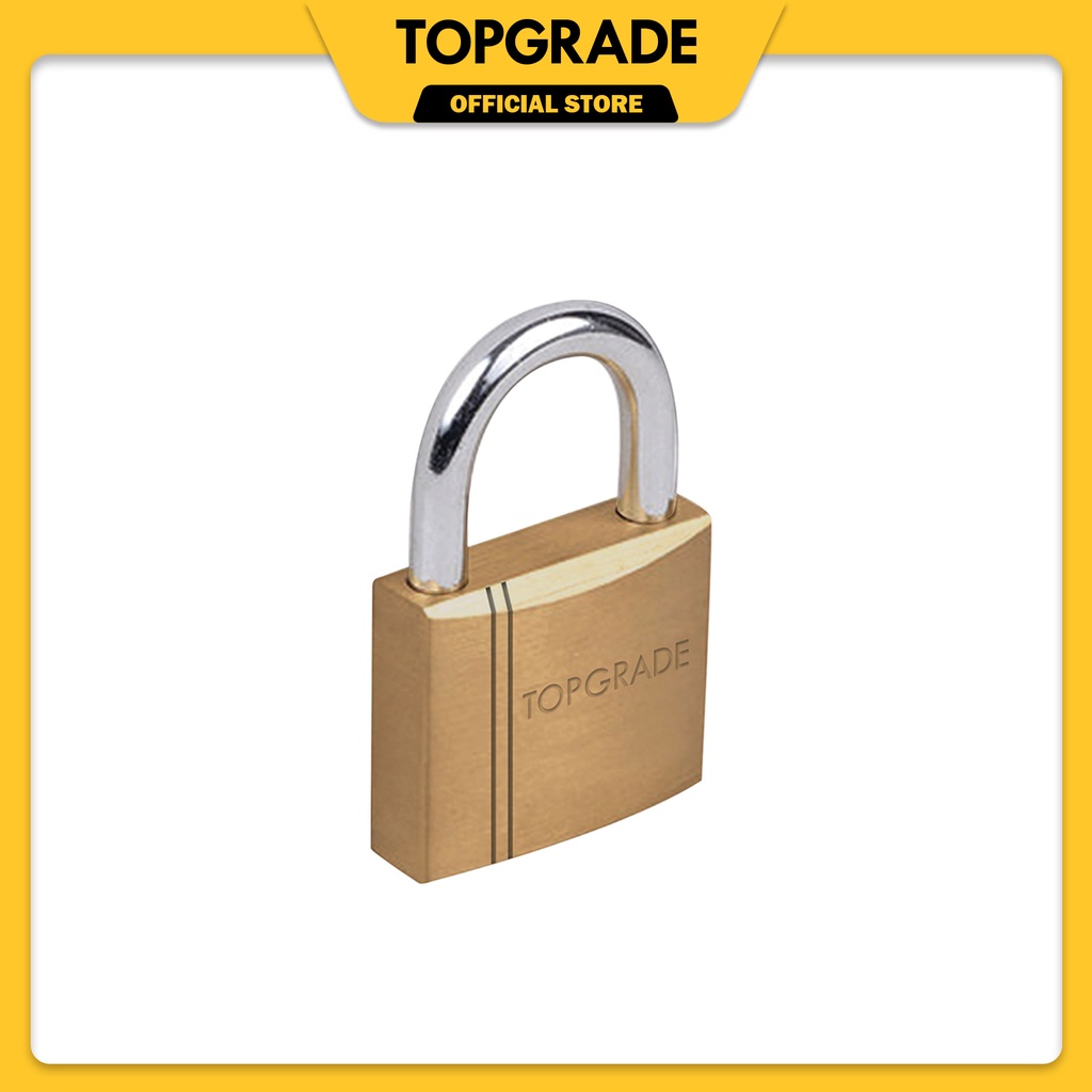 TOPGRADE TP2030 Heavy Duty Brass Padlock Short Shackle S.30mm | Shopee ...