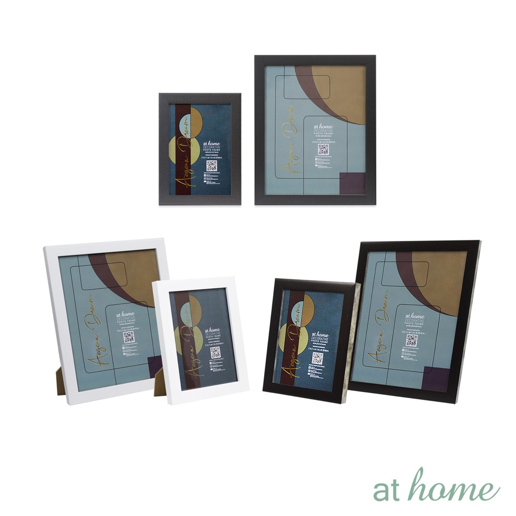 At Home Aegean Zirch Nordic Picture Frame – Modern Design Photo Display ...