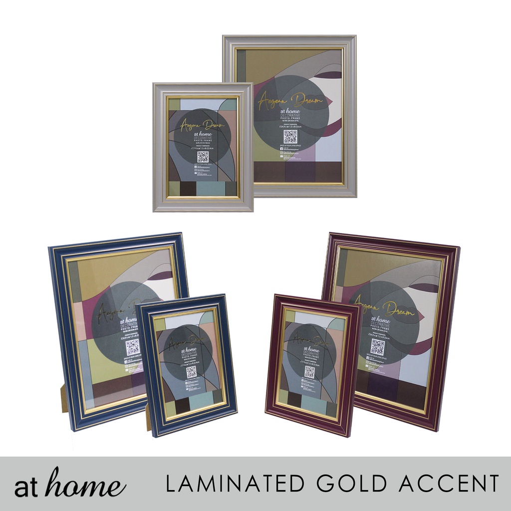 At Home Aegean Zeek Nordic Picture Frame – Modern Design Photo Display ...