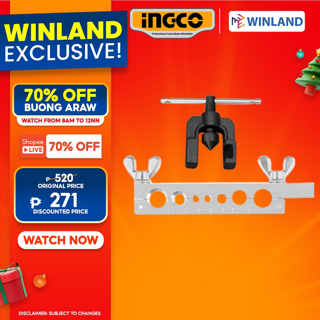[4992]INGCO by Winland Pipe Flaring Tool HPFT71 ING-HT | Shopee Philippines