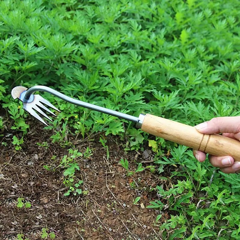 4 Types Weed Puller Uprooting Weeding Tool Garden Weeding Artifact Root ...