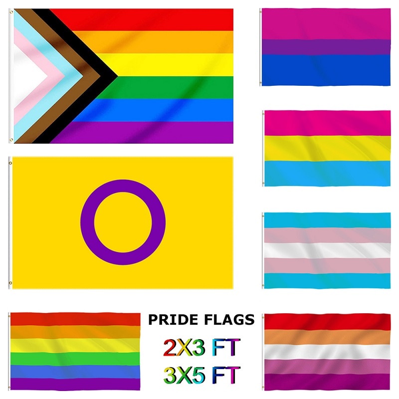 Pride Flag Lbgt Accessories Gay Rainbow Bisexual Lesbian Pansexual Lgtb