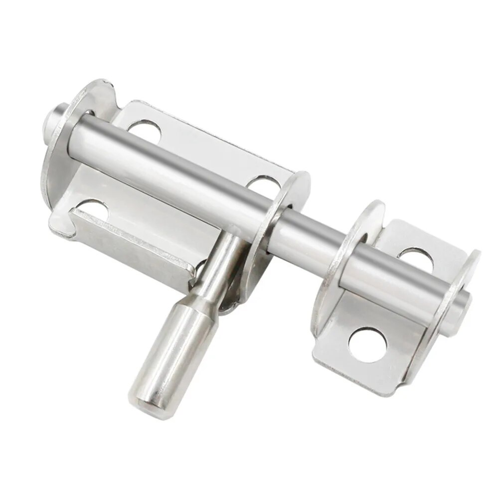 1PCS Door Bolts Sliding Lock Gate Toilet Bolt Latch Double-ended Safety ...