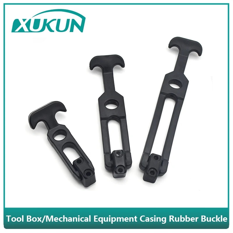Rubber Flexible Draw Latches Rubber Hood Catch Flexible T-Handle Hasp ...