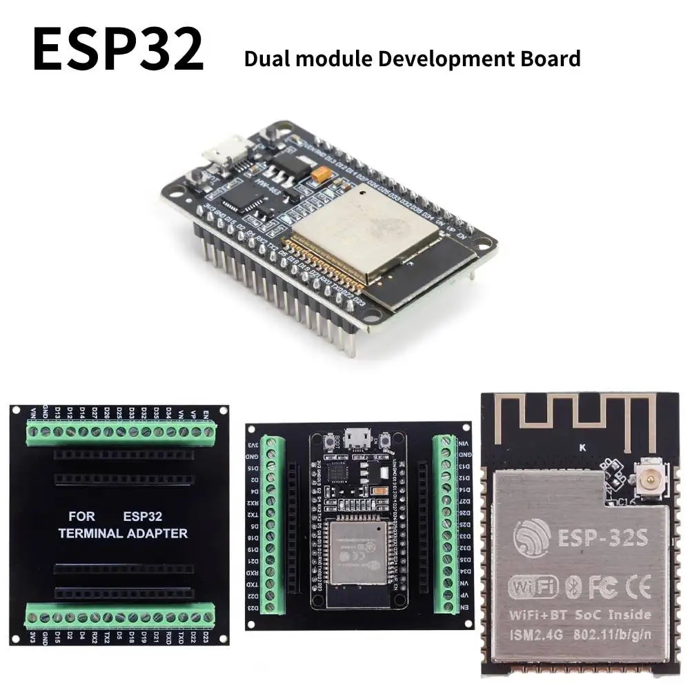 ESP32 Development Board Expansion Board Compatible with ESP32 WiFi Bluetooth module NodeMCU-32S ...