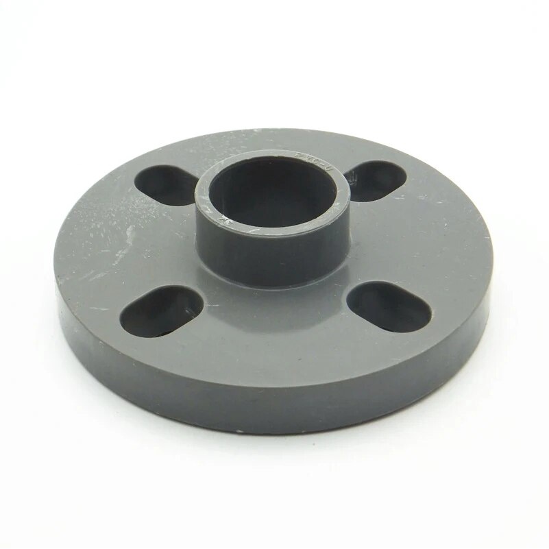 20mm Inner Diameter PVC Flange Tube Joint Pipe Fitting Coupler Adapter ...