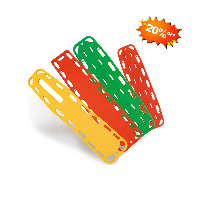 Emergency Medical Equipment Spine Boards Stretcher Dimensions Green Red ...