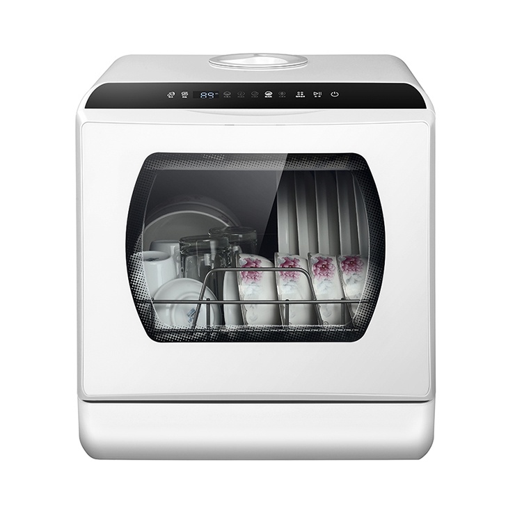 Automatic Dishwasher Machine 4 Sets with Water Tank Electric Dishwasher ...