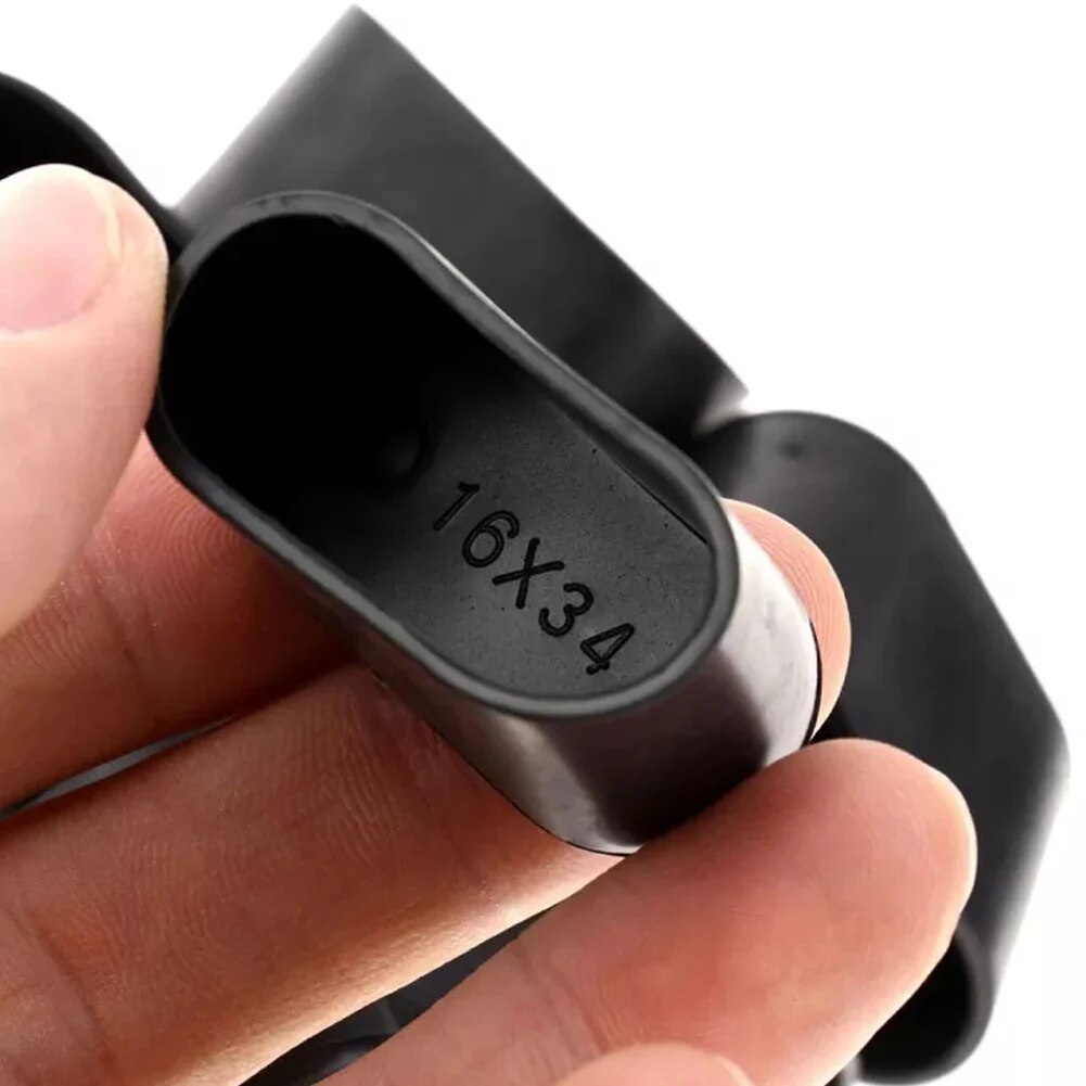 10 Pcs Rubber Chair Leg Cap Oval Covers Table Feet Table End Cap Covers ...