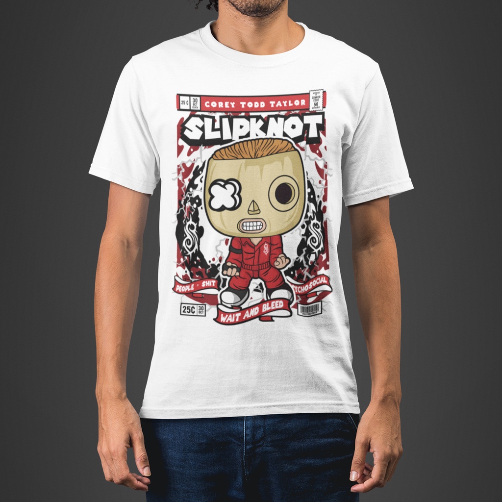Corey Taylor Slipknot Music Graphic T-shirt | Shopee Philippines