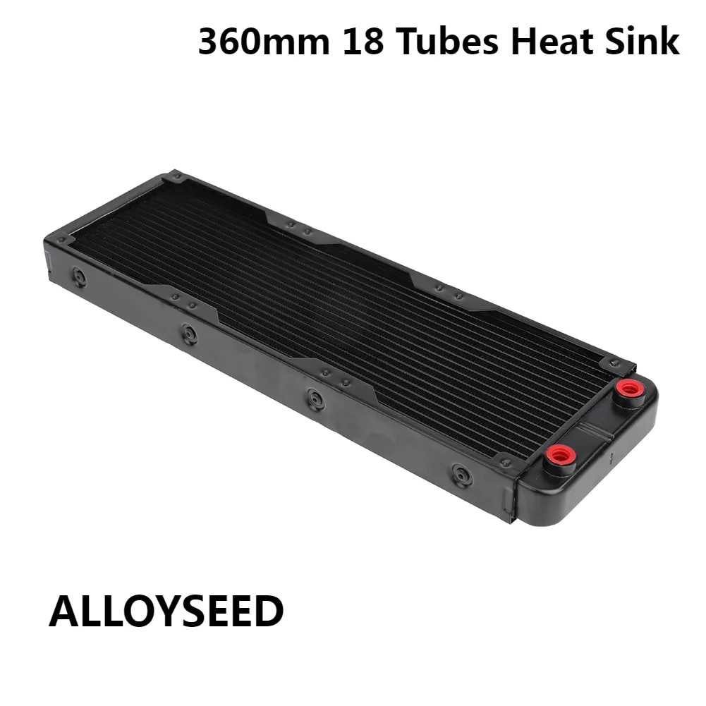 360mm 18 Tubes Computer Water Cooling Radiator Heat Exchanger Water ...