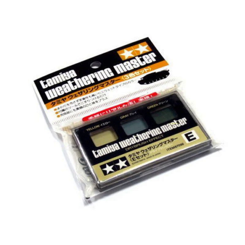 Newly launched Tamiya 87098 Weathering Master E Set (Drybrush Effect ...