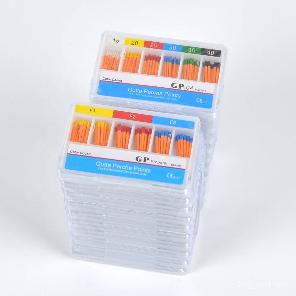 Wholesale F1 F2 F3 Taper Dental Gutta Percha Points With mm Marked For ...