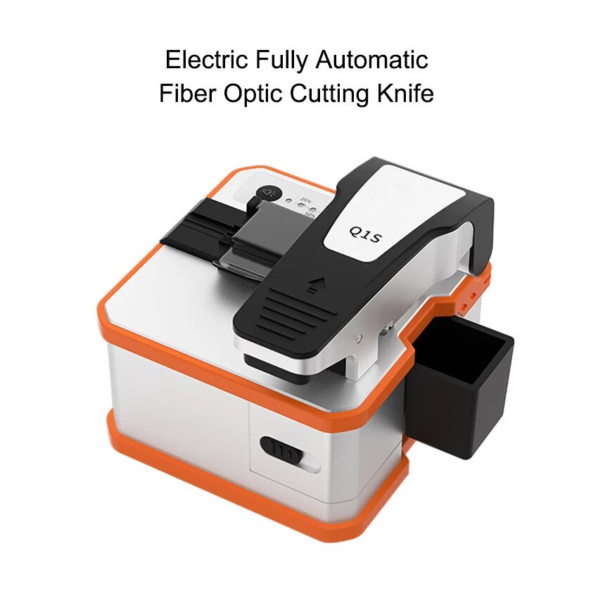 Q1S Fully Automatic Electric Fiber Optic Cleaver Rechargeable Optic ...
