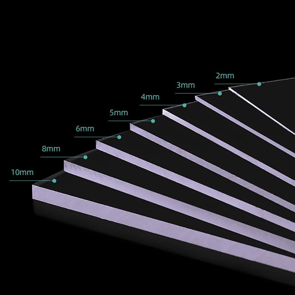 Transparent PVC Board Sheet Clear Plastic Plate Width 100/150mm ...