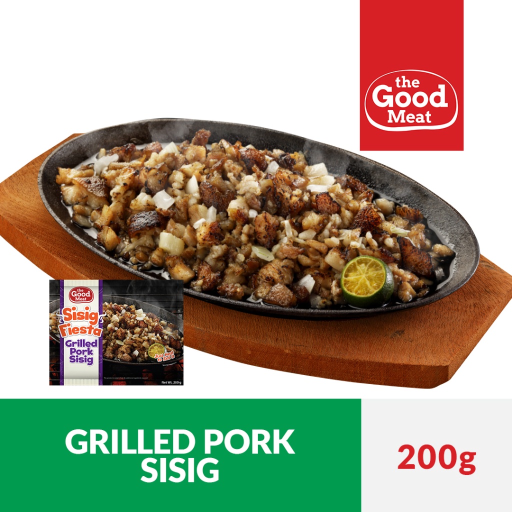 Sisig Fiesta Grilled Pork Sisig 200g | Shopee Philippines