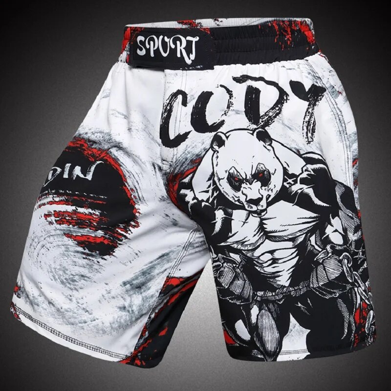 52z Cody Lundin Mma Fight Shorts Men Lightweight Trunks for Kick Boxing ...