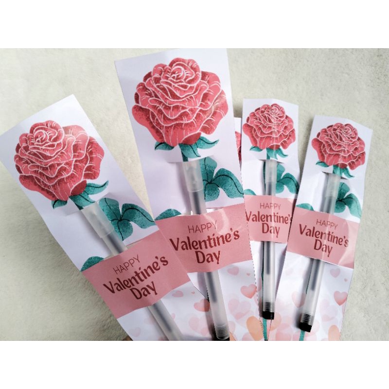 VALENTINE'S BALLPEN WITH TAG AND INDIVIDUAL PLASTIC PERFECT GIFT ...