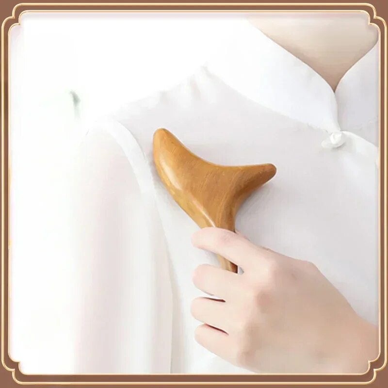 Triangle Sparrow Massager Honey Wax Fragrant Wood Muscle Pulling ...