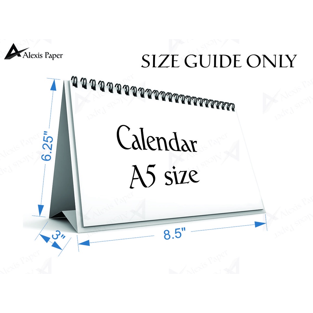 Foldcote for Desk Calendar Standee 300gsm330gsm Size 85x155 25's per ...