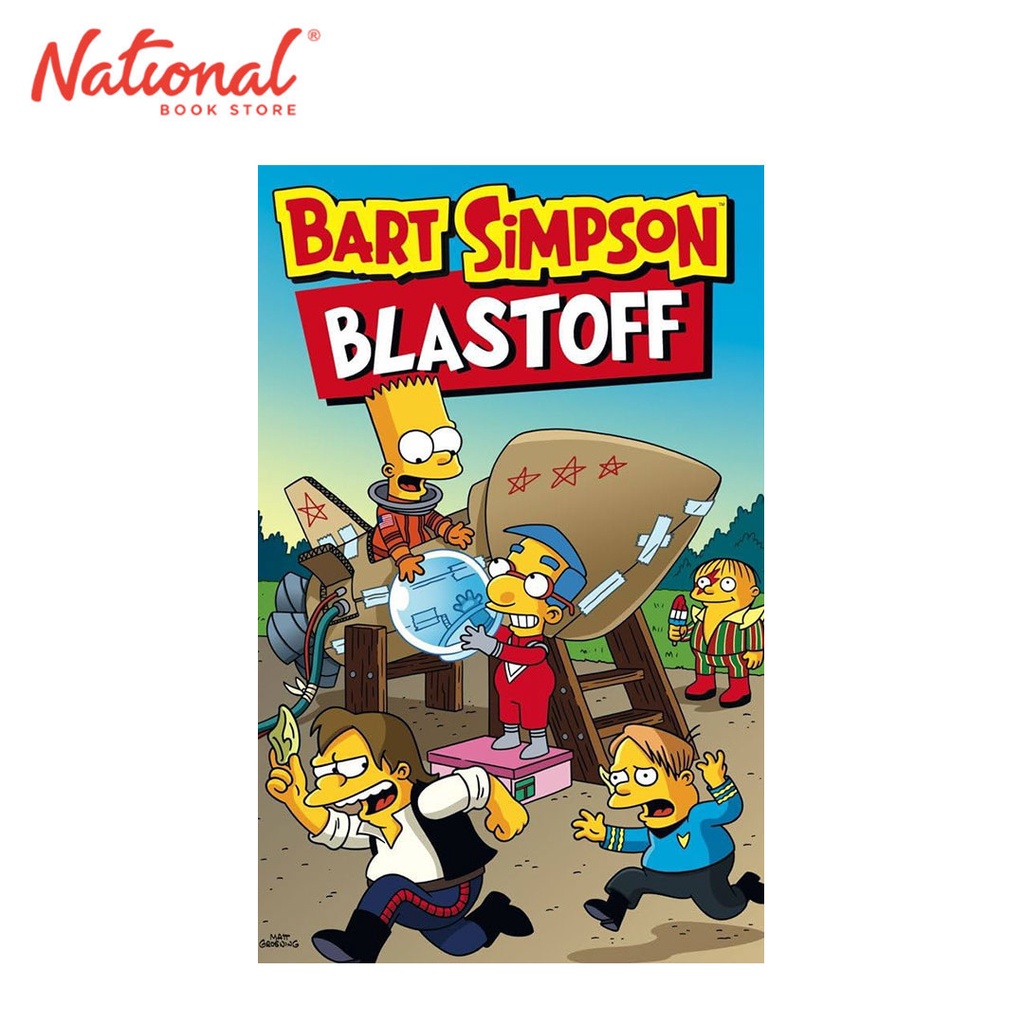 Bart Simpson: Blast-Off by Matt Groening - Trade Paperback - Graphic ...