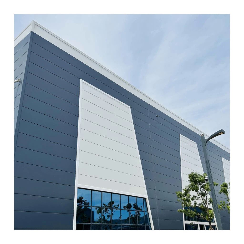 Light Steel Frame Building Prefabricated Storage Warehouse H Section ...